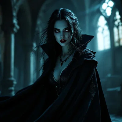 Create AI Female Vampires with Postcrest